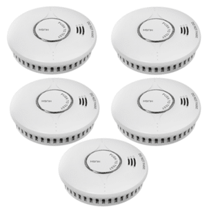 RED Interconnected Wireless Smoke Alarms Remote Controller 10 Year ...
