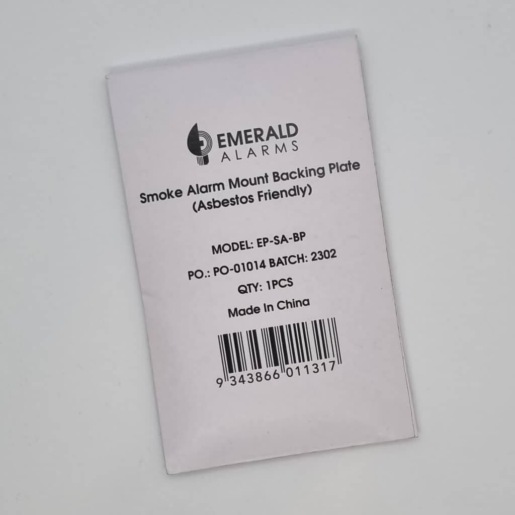 Wireless Photoelectric Smoke Alarm Mounting Plate 3M Magnet Kit - Drill ...