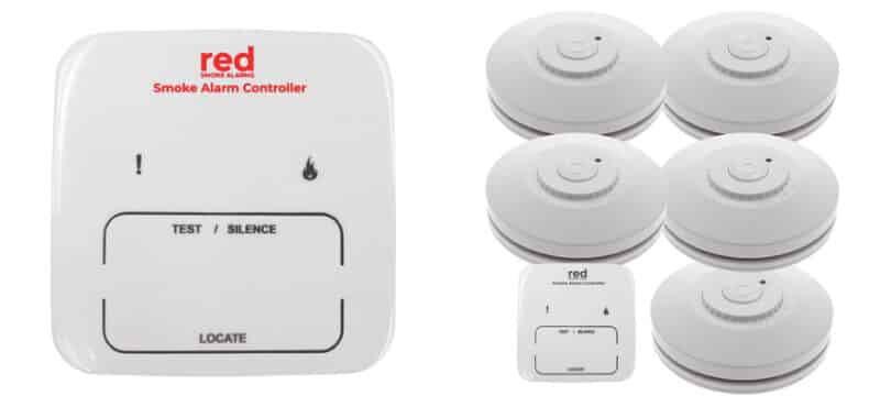 Fit Your Home Out with Red - Photoelectric Smoke Alarms