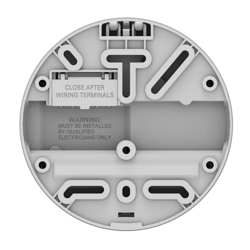 Photoelectric Hybrid Smoke Alarm 10 Yr Battery OR 240V Emerald EP-HYB ...